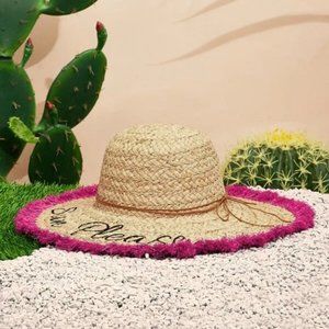 MODA ME COUTURE | Accessories | Letter Embroidered Hat | Poshmark